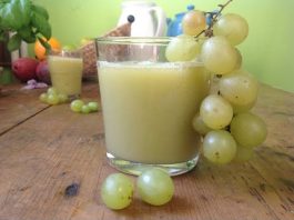 Healthy Green Grape Juice
